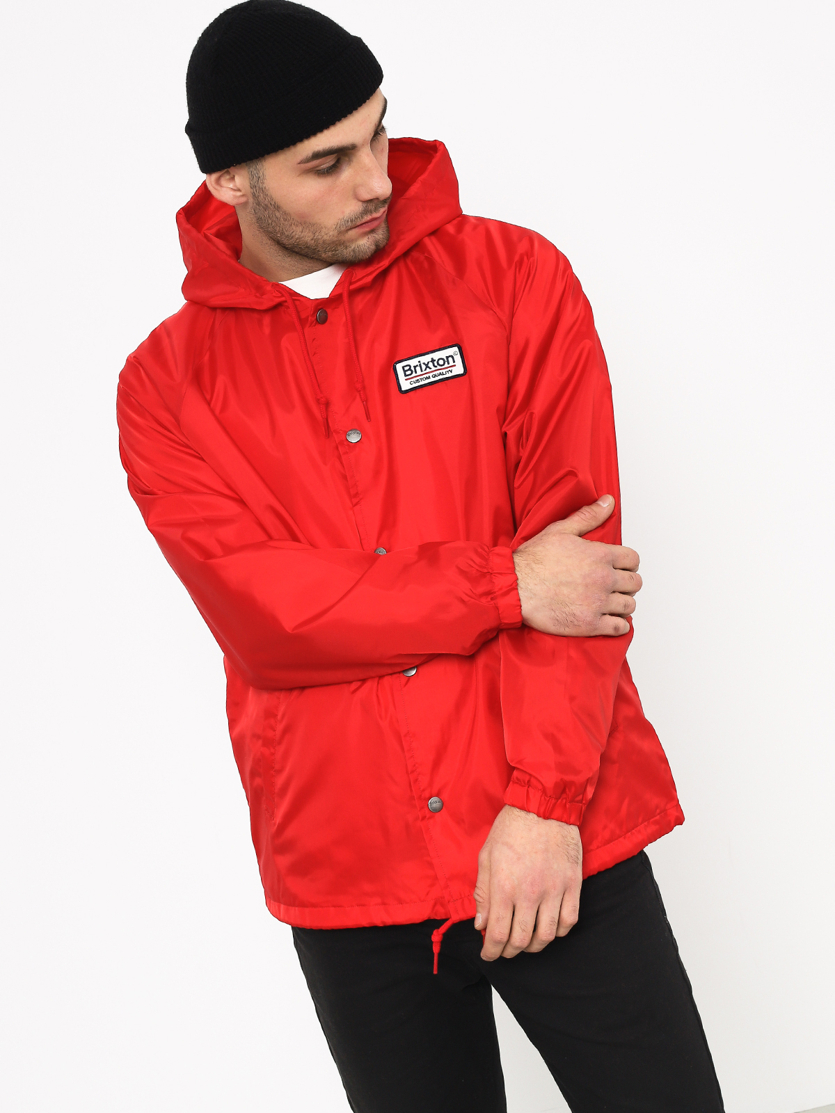 Brixton Palmer HD Jacket - red (red/navy)