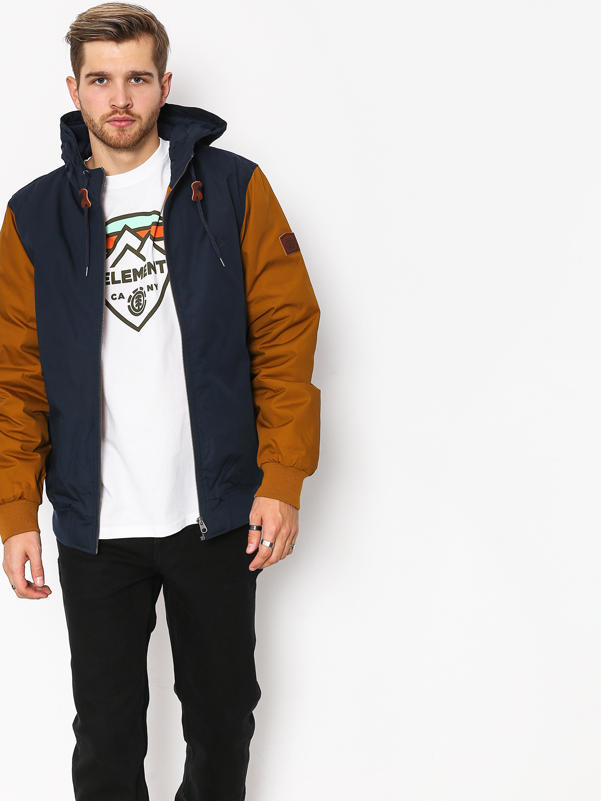 Element Dulcey 2 Tones Jacket - navy blue (eclipse navy)