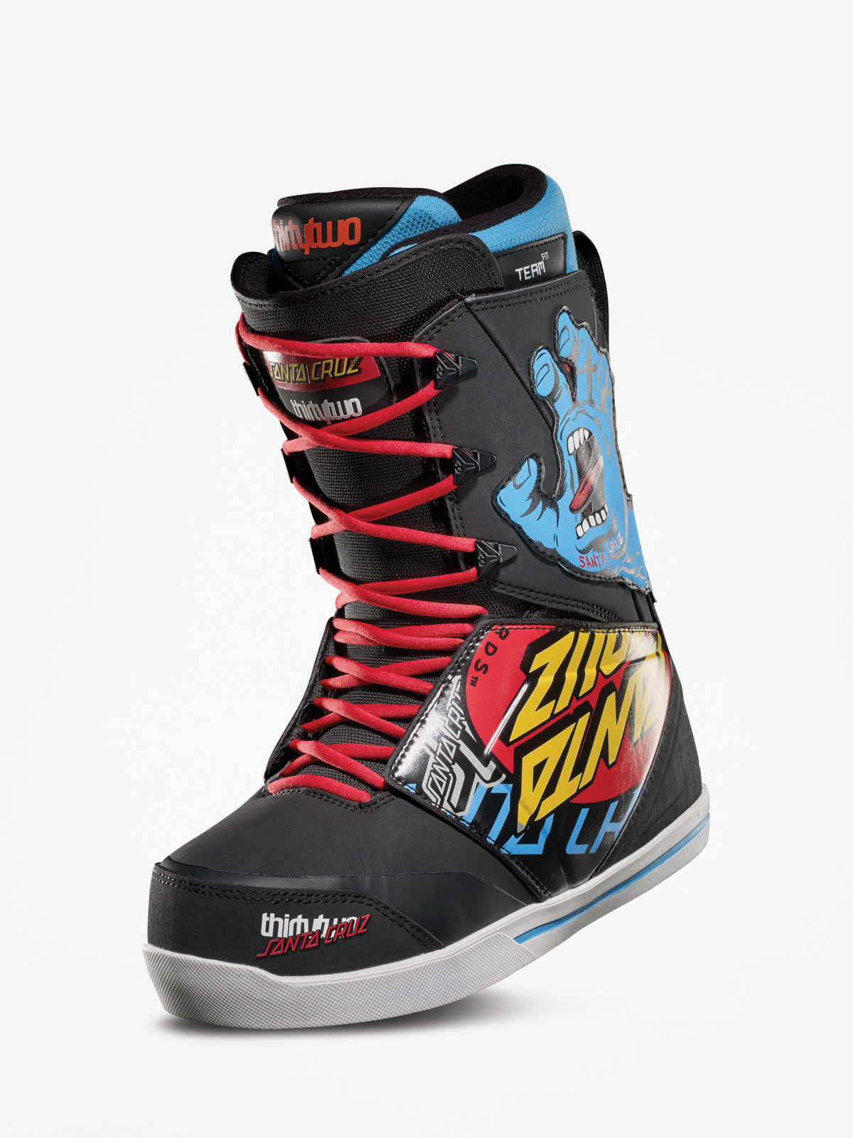 ThirtyTwo Santa Cruz Lashed Snowboard boots (black/print)