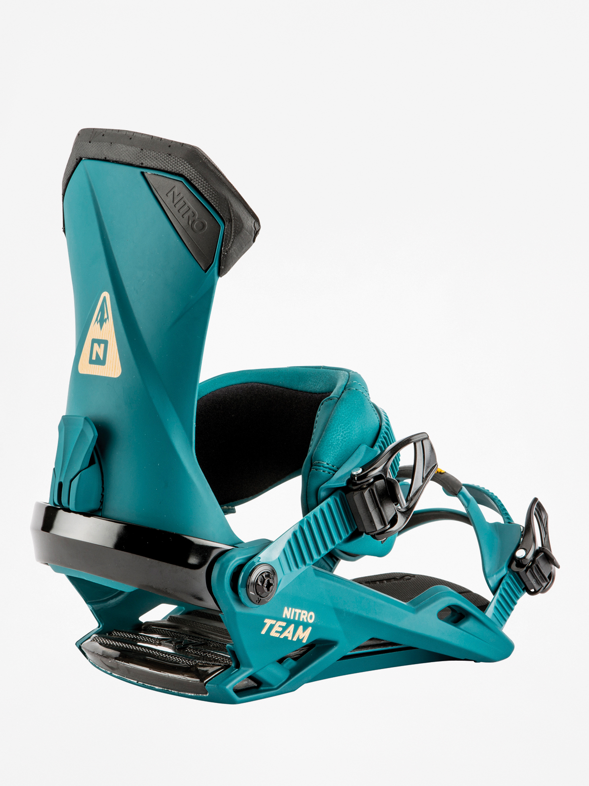 Nitro Team Snowboard bindings - green (deep sea)
