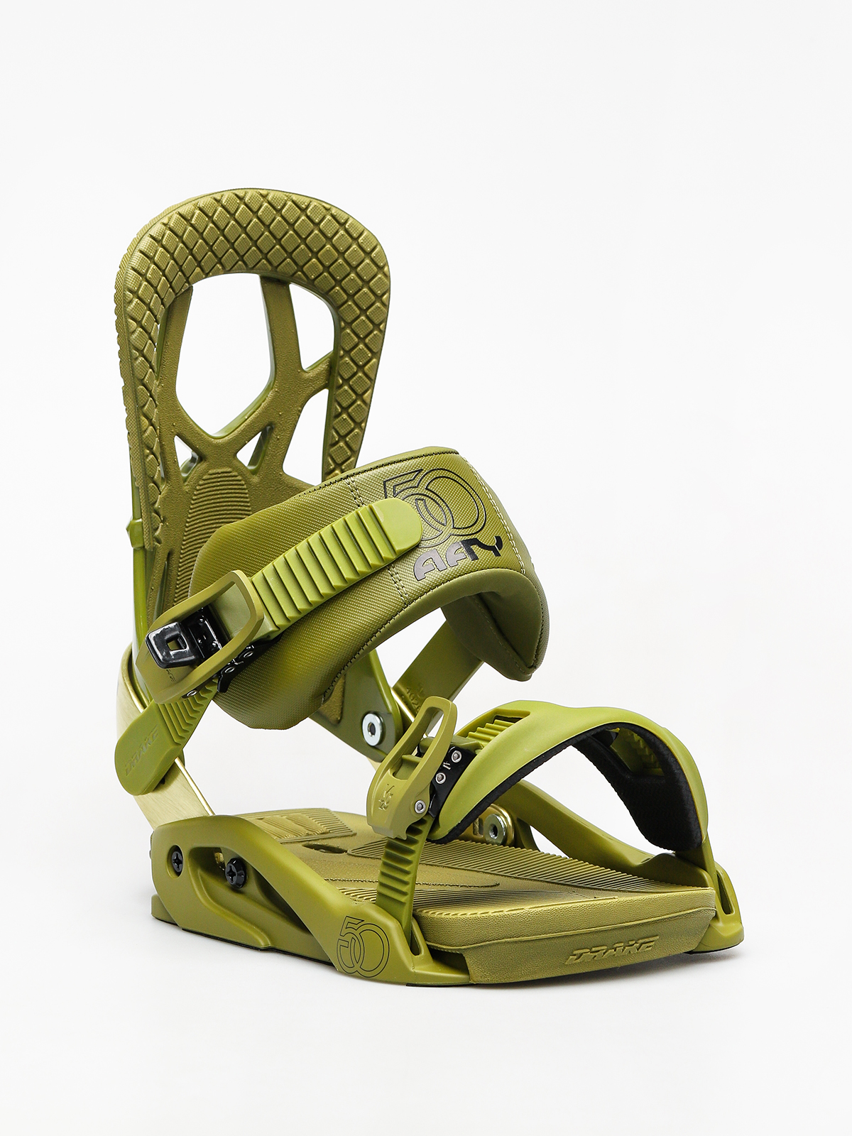 Drake Fifty Snowboard bindings - green (army green)